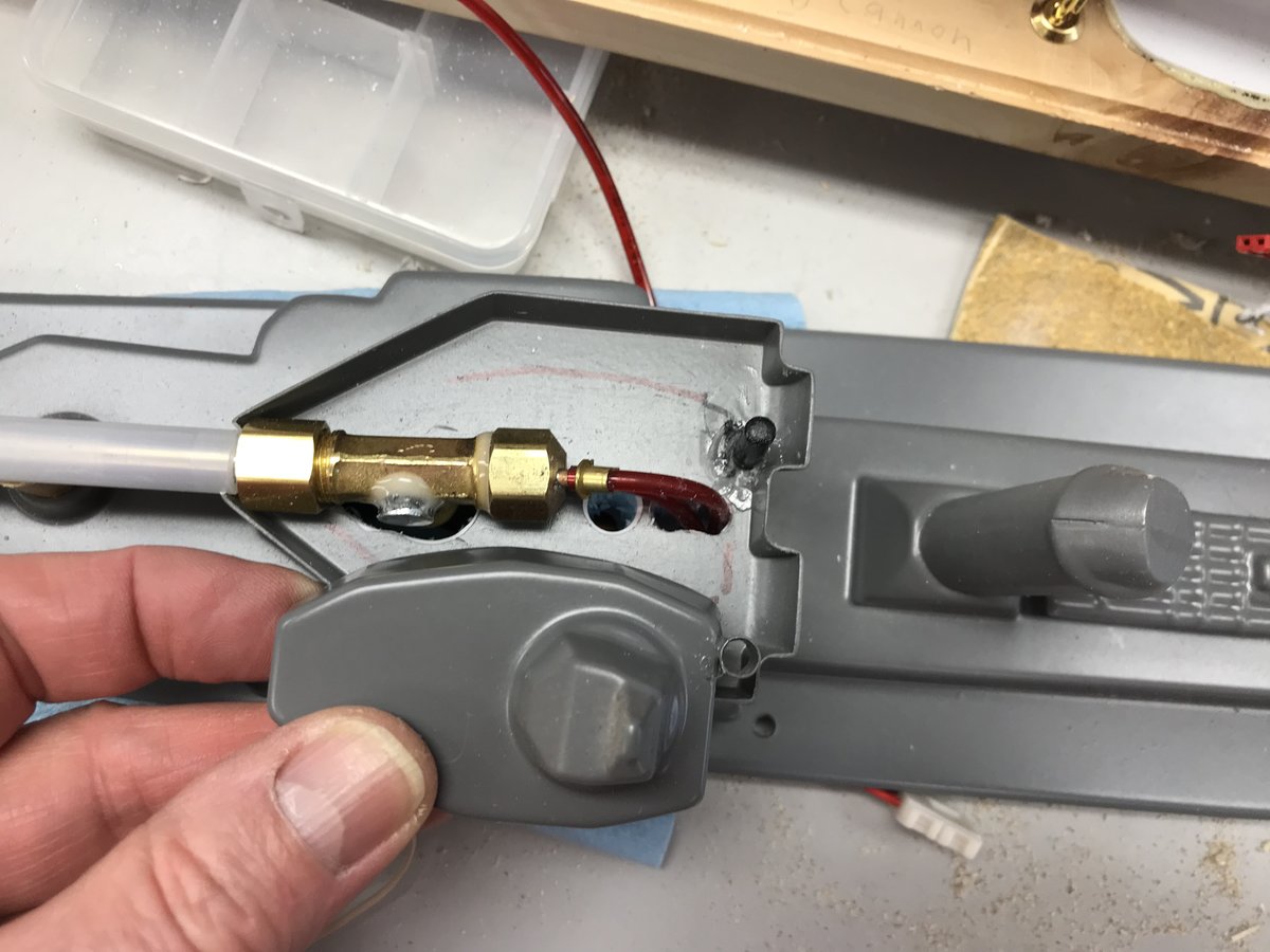 Gearing Bow Cannon | R/C Warship Combat