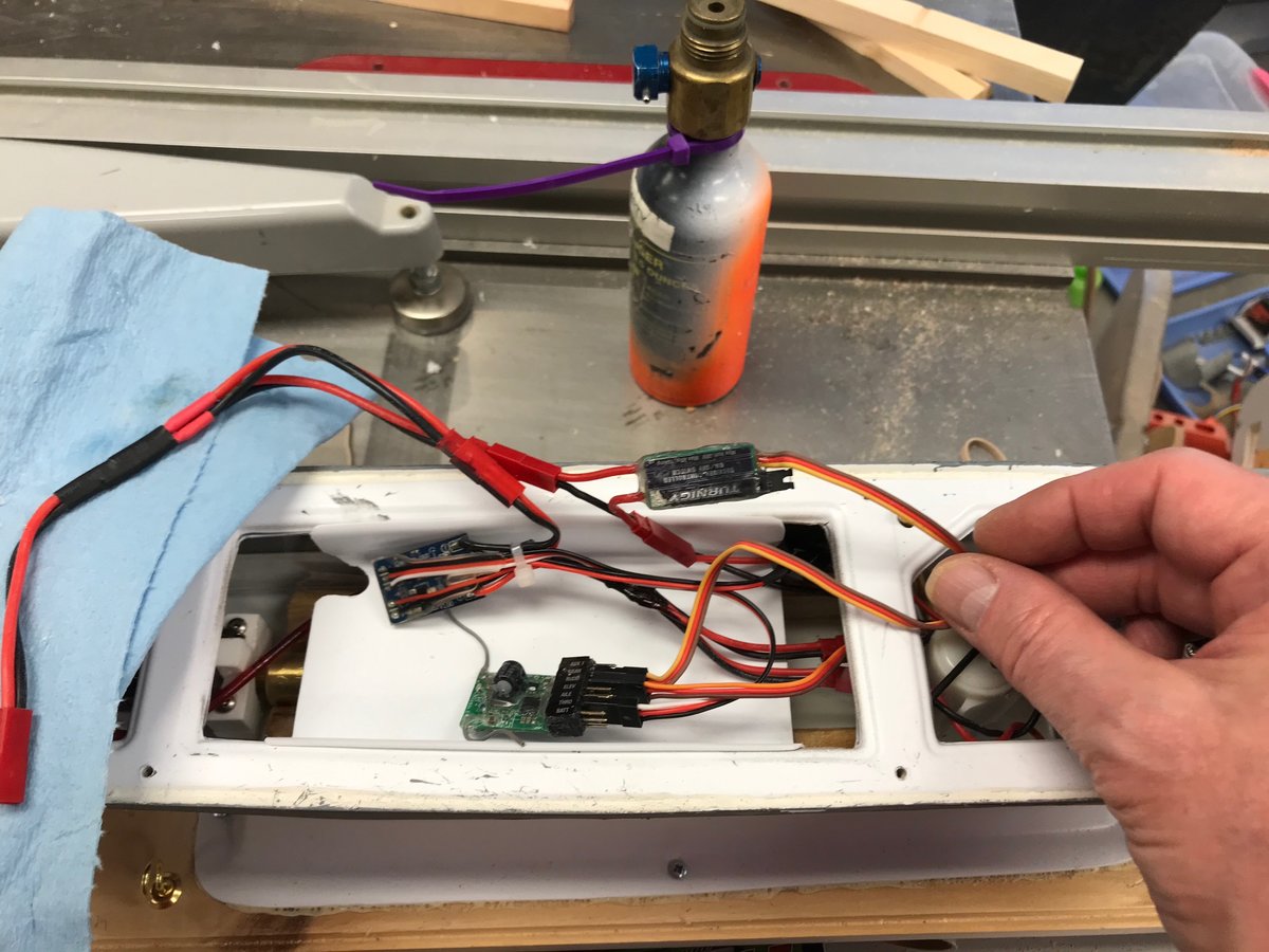 Gearing The Wiring | R/C Warship Combat