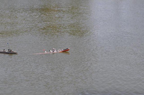 IJN Haguro sinks | R/C Warship Combat