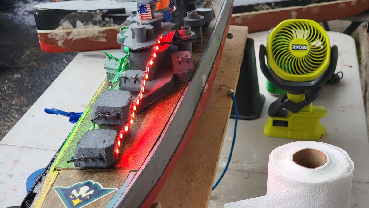 Running Lights | R/C Warship Combat